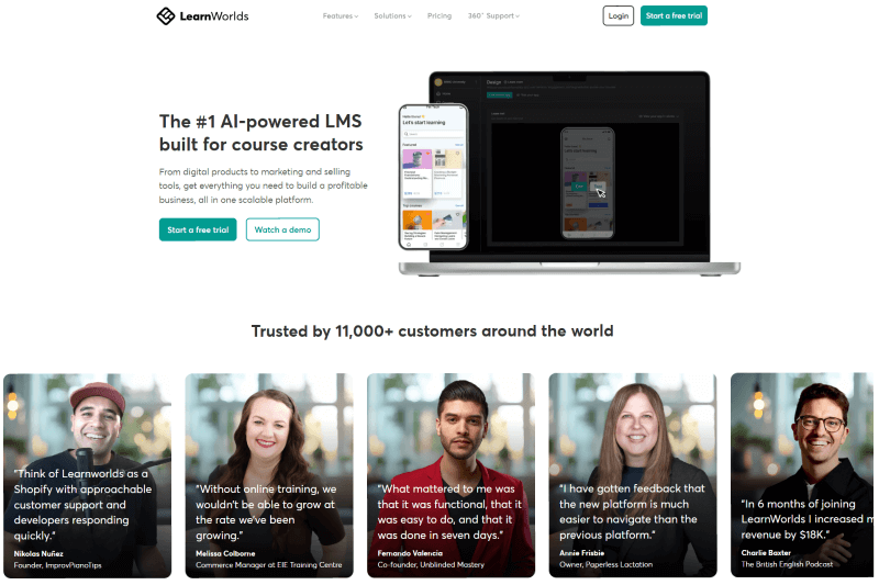 LearnWorlds Cloud LMS, Course Creation & e-Commerce Platform